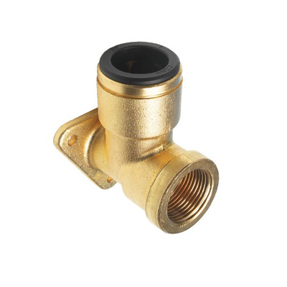 John Guest Brass Wingback Elbow – Bsp Thread - Alpha Pneumatic Supplies