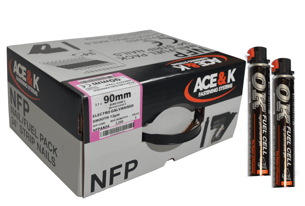 NFP - 34 ° Framing Nail Fuel Packs - Alpha Pneumatic Supplies