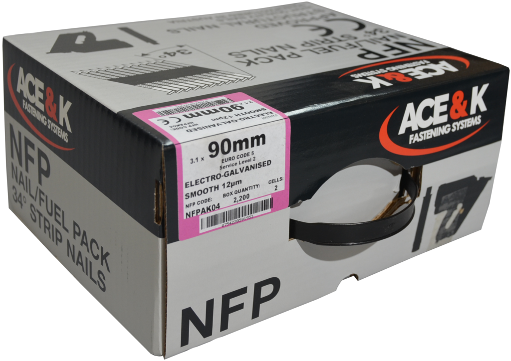 NFP – 34 ° Framing Nail Fuel Packs – Alpha Pneumatic Supplies